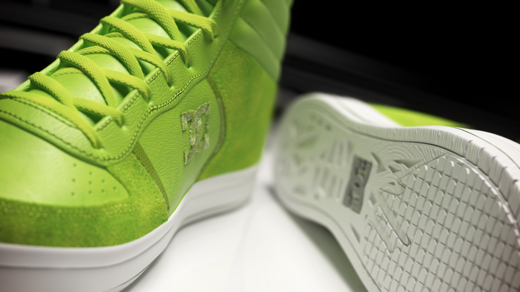 Sneaker Illustration - DC shoes - xoio