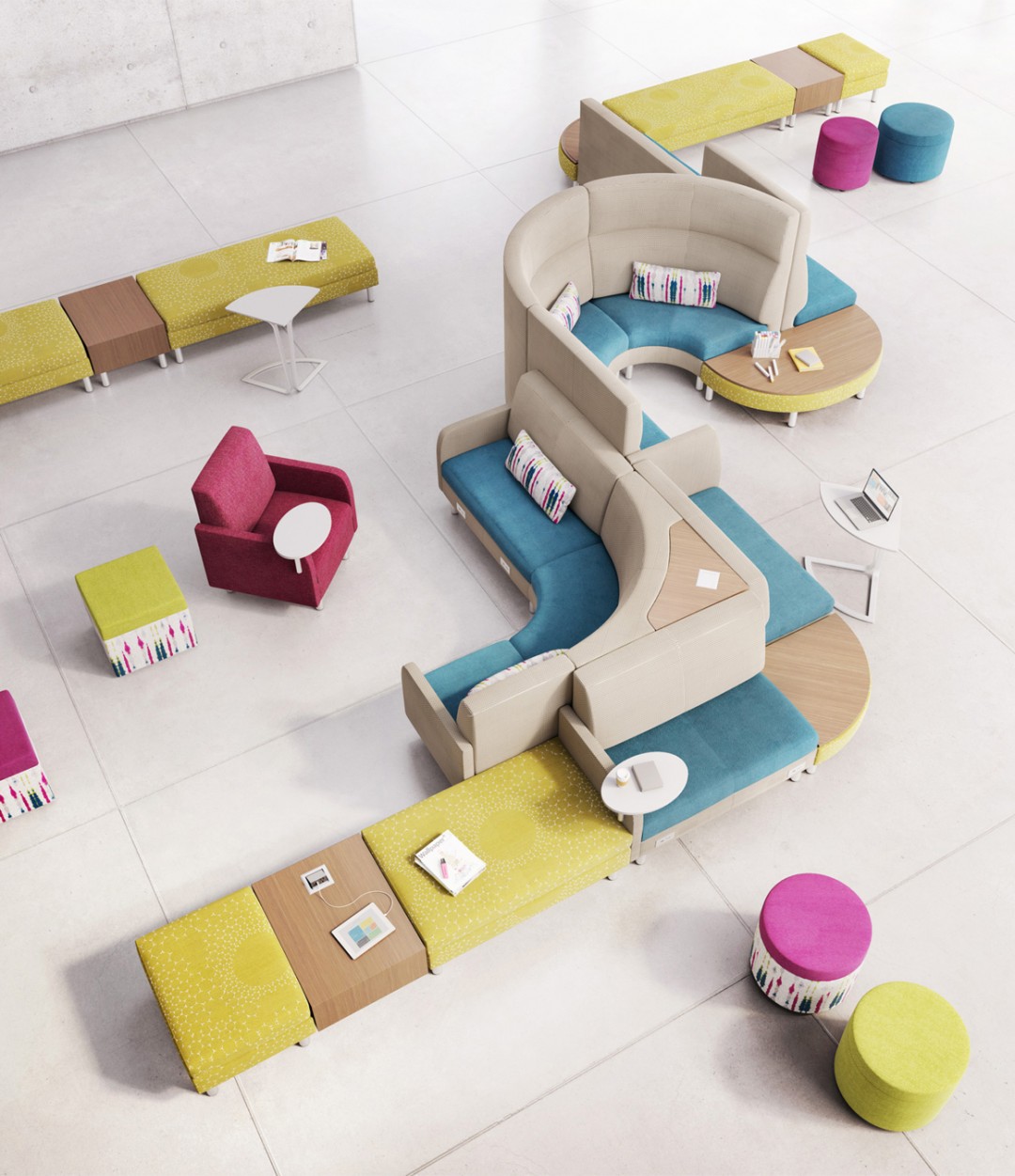 firstoffice: COACT Modular Lounge - xoio